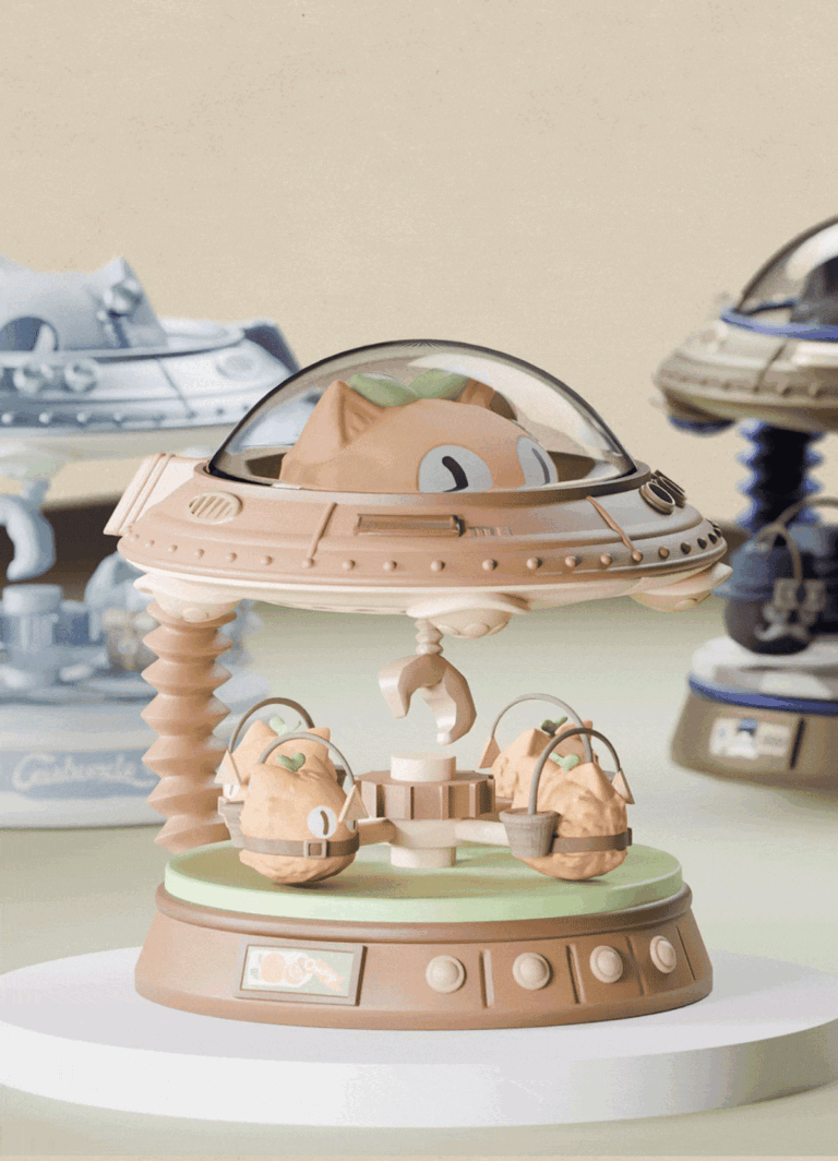 Figure - Carburro Critter Spinning Ornament