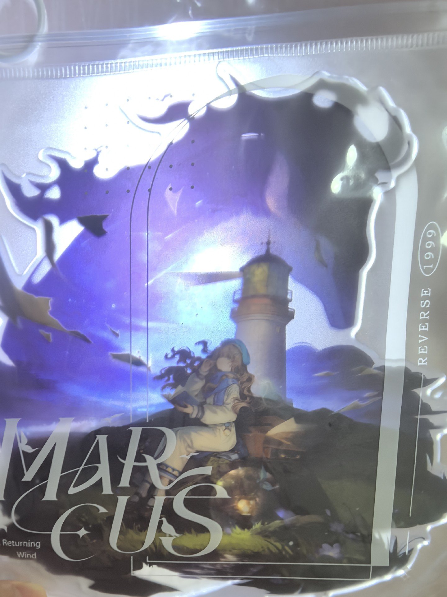 Reverse 1999 Marcus Acrylic Standees - Shadows in the Lake