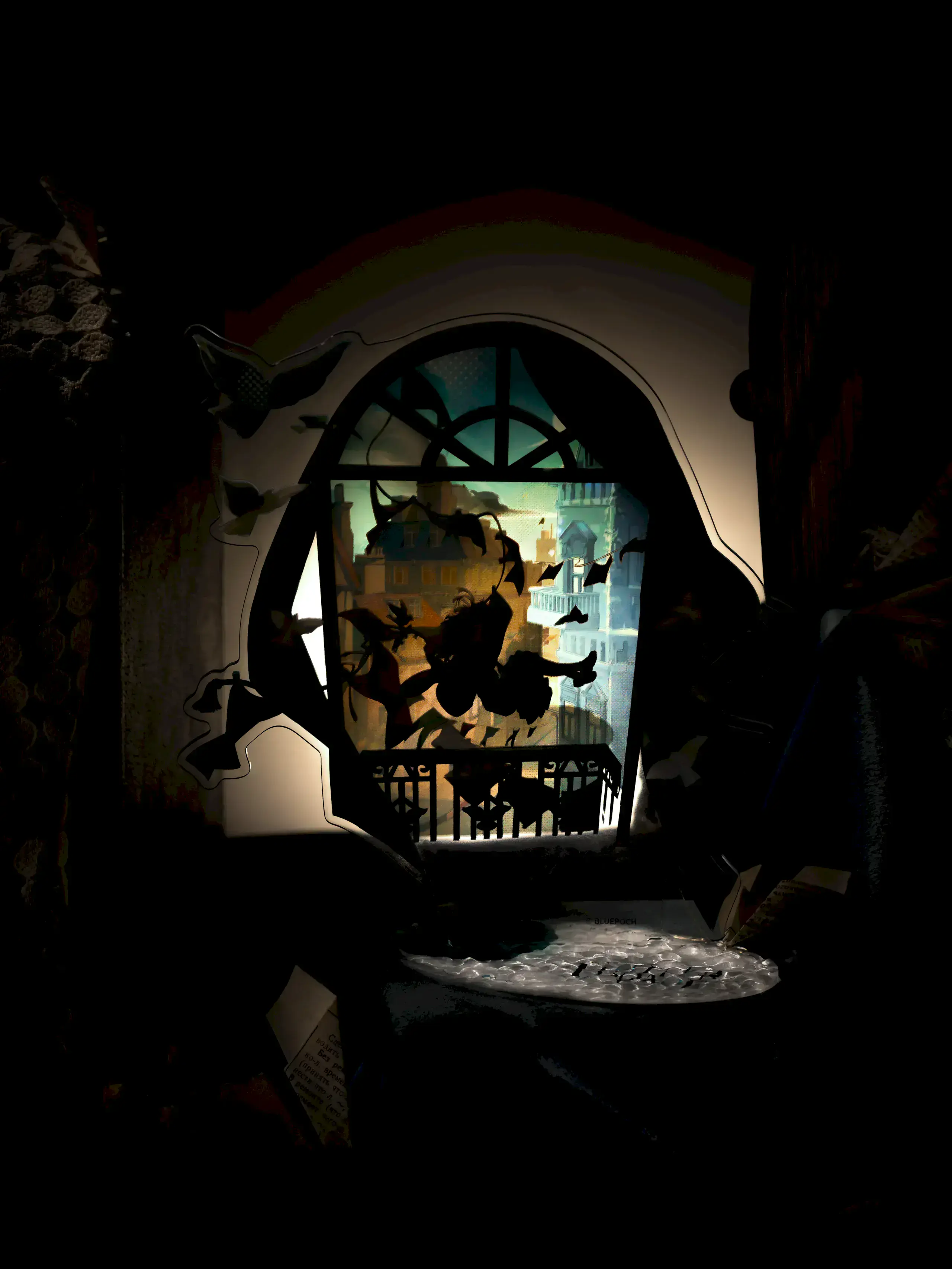 Flutterpage Acrylic Standees - Shadows in the Lake